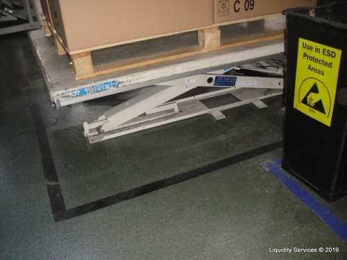 Floor mounted scissor lift / Pallet lifter | Viapaq