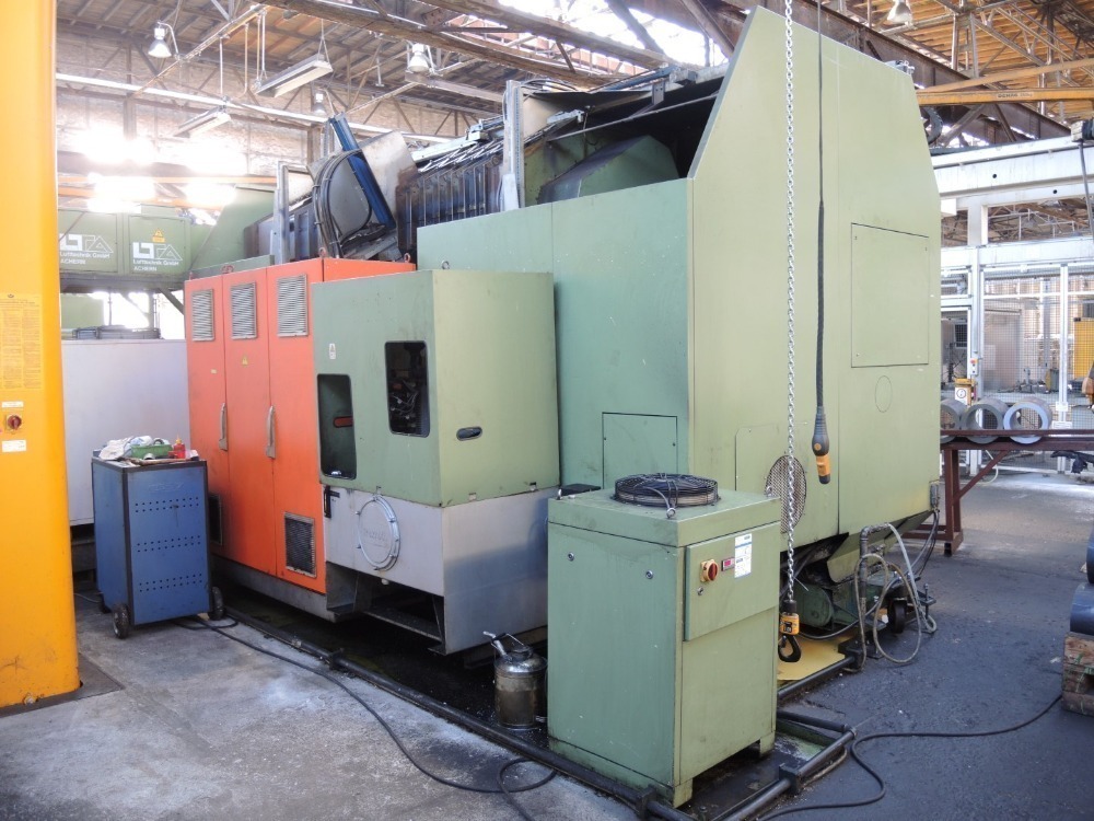 Lathe Machine Monforts M100 (MNC1000) | Seamless Steel Pipe Production ...