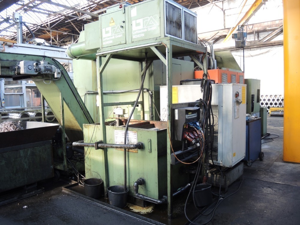 Lathe Machine Monforts M100 (MNC1000) | Seamless Steel Pipe Production ...