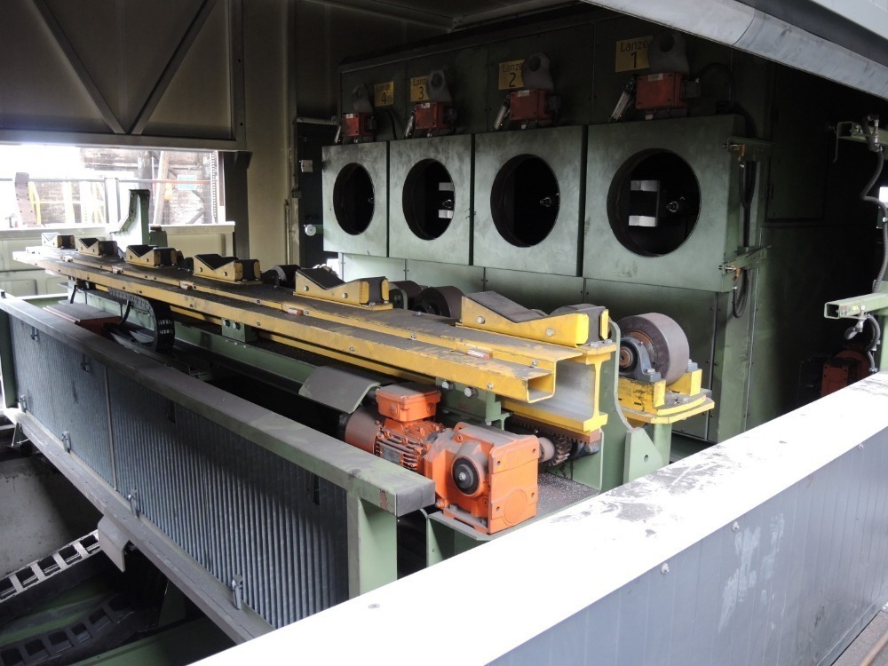 Inside Pipe Shotblasting Machine “RAGA” (2017) | Seamless Steel Pipe ...