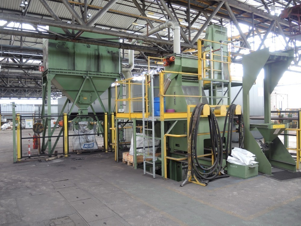 Inside Pipe Shotblasting Machine “RAGA” (2017) | Seamless Steel Pipe ...