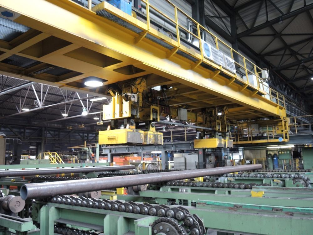 8T Overhead Crane Hafö/Hagen (2007) | Seamless Steel Pipe Production ...