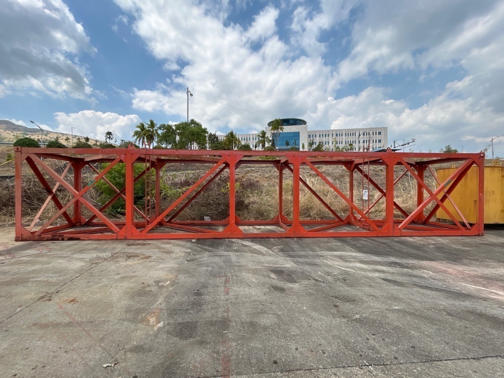 40 FOOT CONTAINER LOADING TEST JIG HHIC PHIL | Hanjin Philippines ...