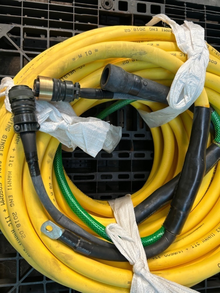 20x NEW SINGLE CABLES 50M FOR CO2 WELDERS 600A/650A HANMA ENG | Hanjin ...